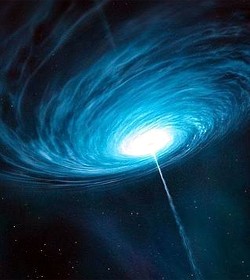 cosmic stream: El cuásar más brillante