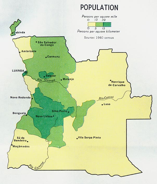 Mapas de Angola