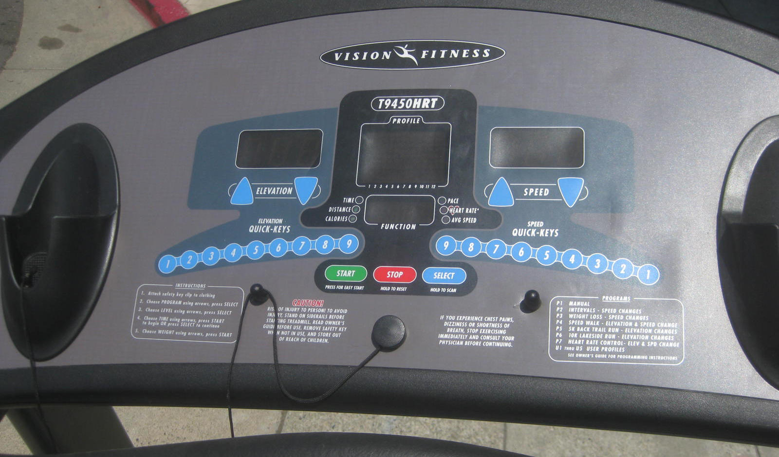 UHURU FURNITURE & COLLECTIBLES: SOLD - Vision Fitness Treadmill - $175