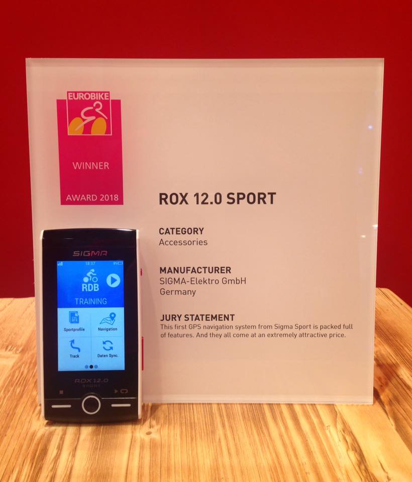 ROX 12.0 SPORT, premiado con un EUROBIKE AWARD ~ Ultimate Bikes Magazine