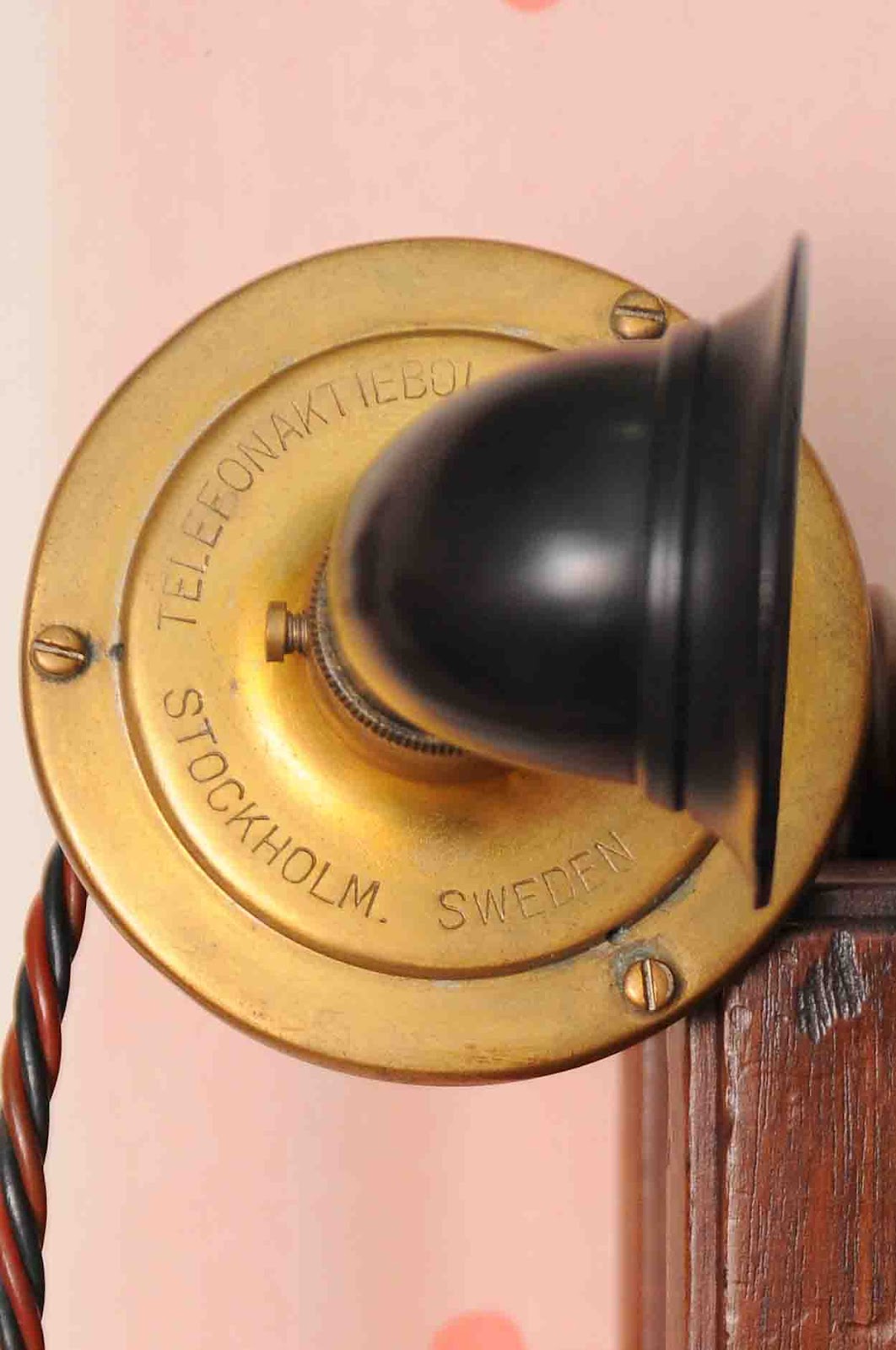 Old Vintage Gallery: Ericsson Wall Telephone Switchboard Intercom Circa ...