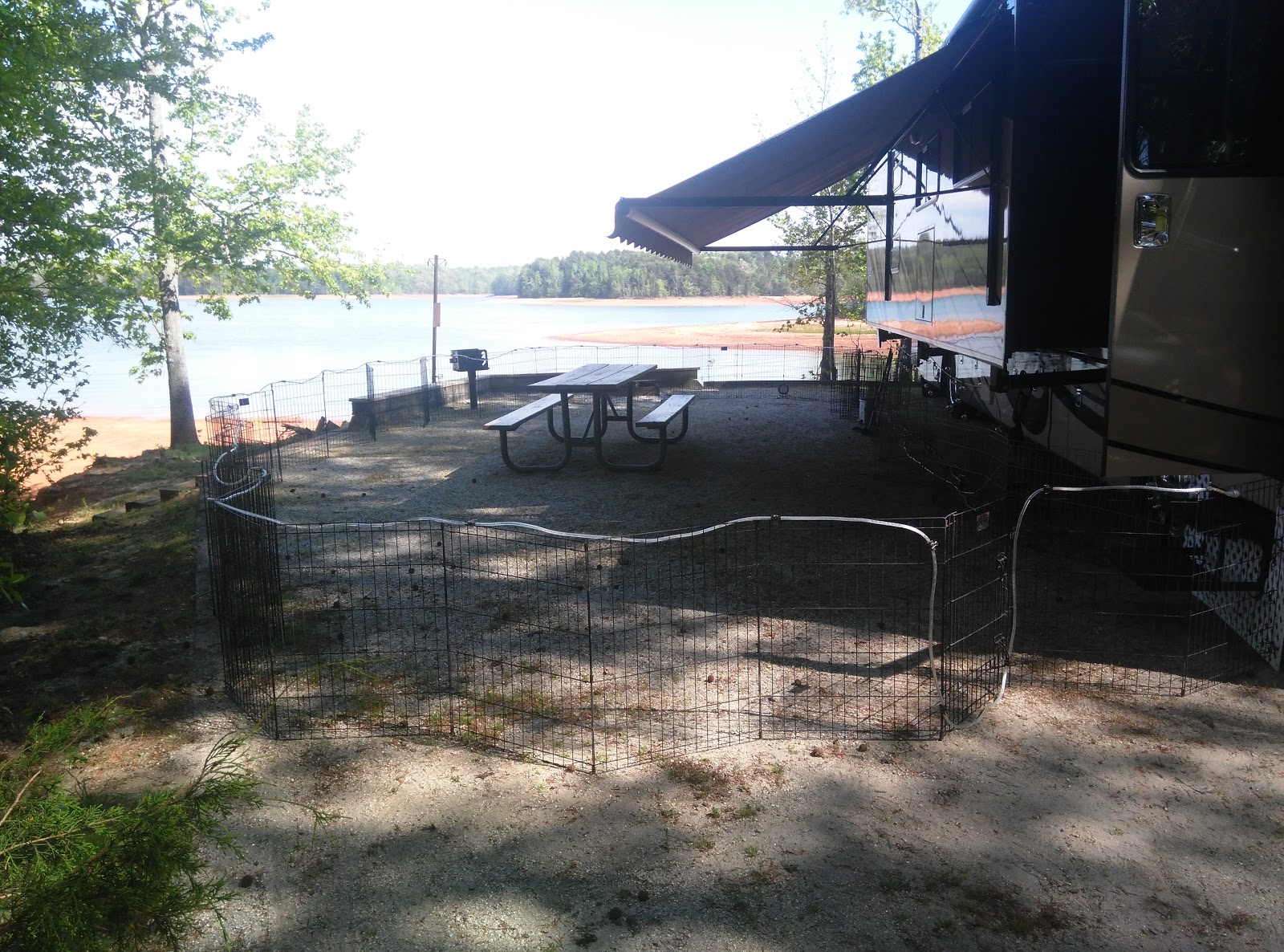 Retha's Campsite Reviews: Springfield Campground, Lake Hartwell COE ...