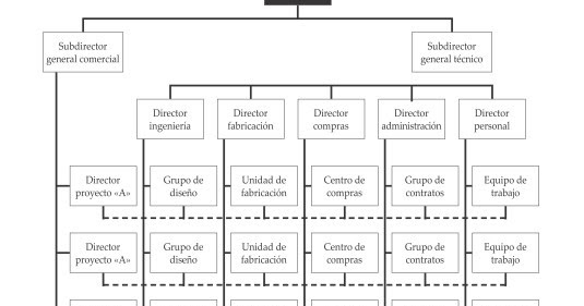 MODELOS DE LA ORGANIZACIÓN: MODELO MATRICIAL