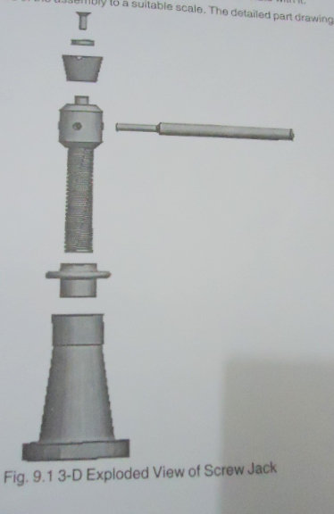 solid edge: Project-1/ Screw jack