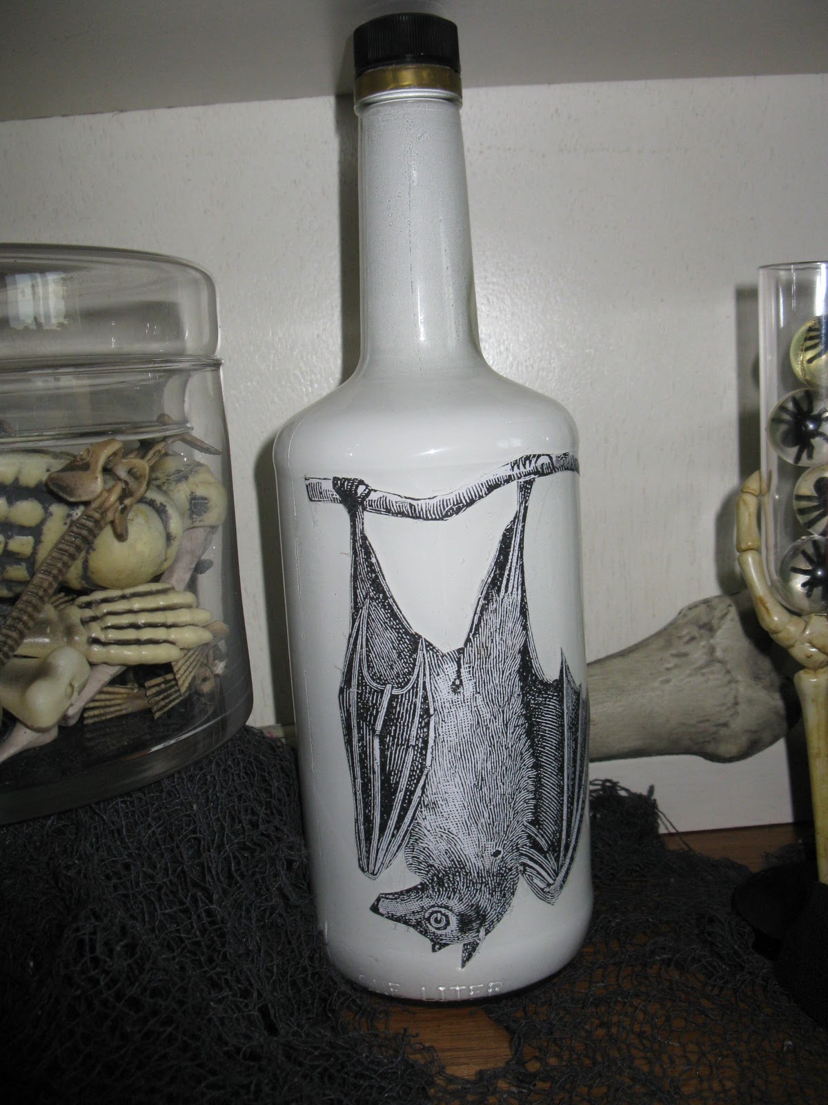 What You Make it...: Day 8 of 31 Day Spooktacular- Bottle Specimens