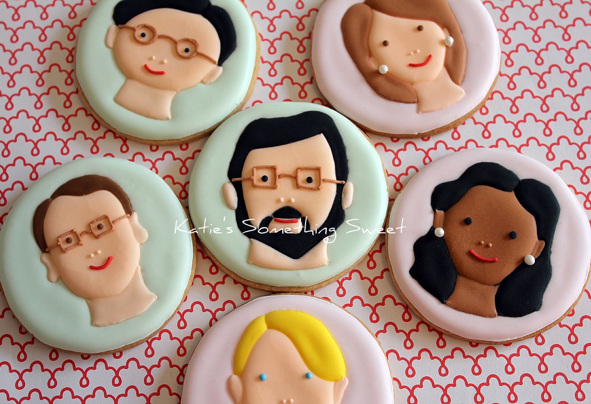 {Katie's Something Sweet}: Personalized Portrait Cookies