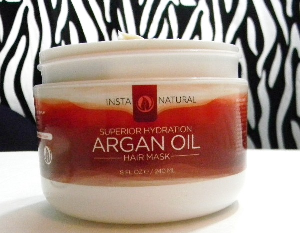 Insta Natural Argain Oil Hair Mask - Crazy Beautiful Makeup & Lifestyle
