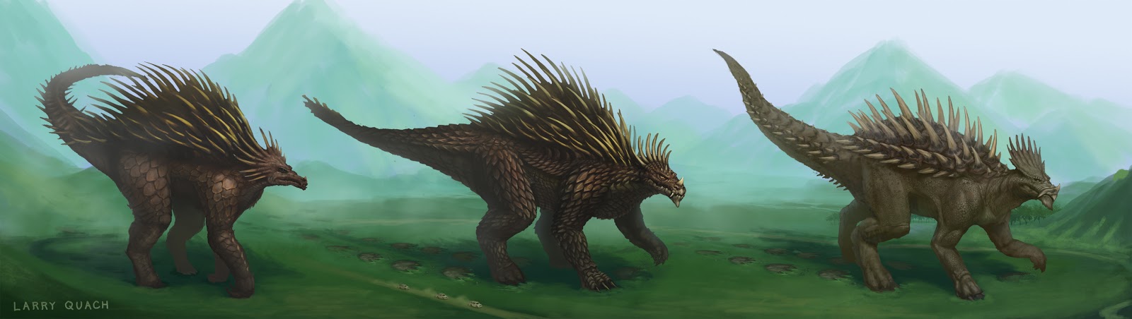 Hi, here are a few Anguirus redesign variations I did. Thanks for ...