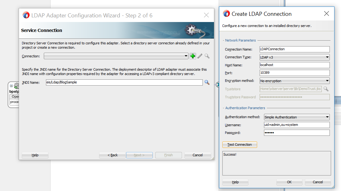 Configure Ldap Adapter Connection Factories Through Wlst Script Oracle Soa Suite 12c