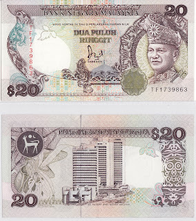 Randhawa's Bank Notes And Collectibles: Malaysia RM 20 - 6th Series ...