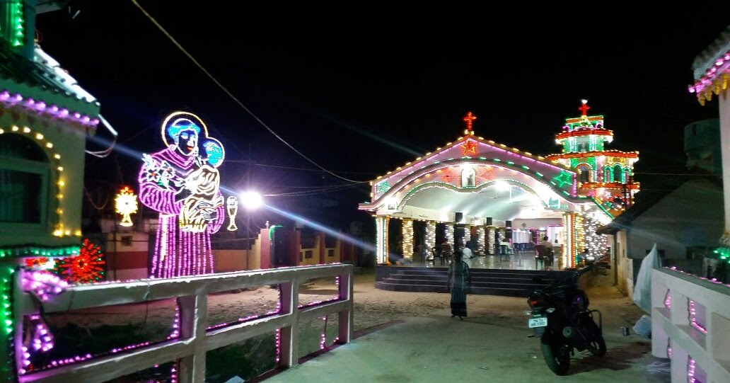 Tamilnadu Tourism: St Anthony's Church, Colachel, Kanyakumari