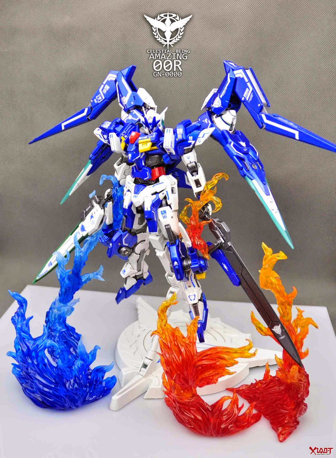 GUNDAM GUY: 1/100 Amazing 00 Raiser - Custom Build