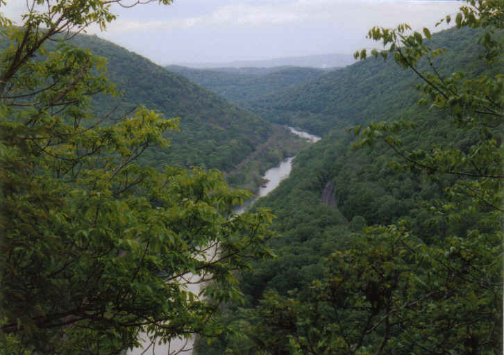 Pennsylvania HSR: Views of the Packsaddle and Conemaugh River Valley