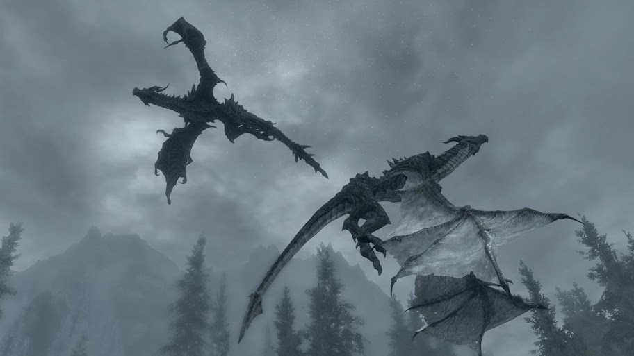 Ravalation: Skyrim: Slaying dragons