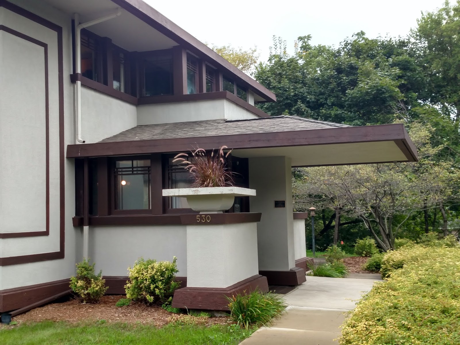 Traversing the Trails: Frank Lloyd Wright Stockman House in Mason City Iowa