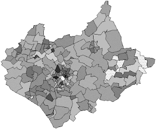 Rob's Maps: Unclassed Choropleth Map