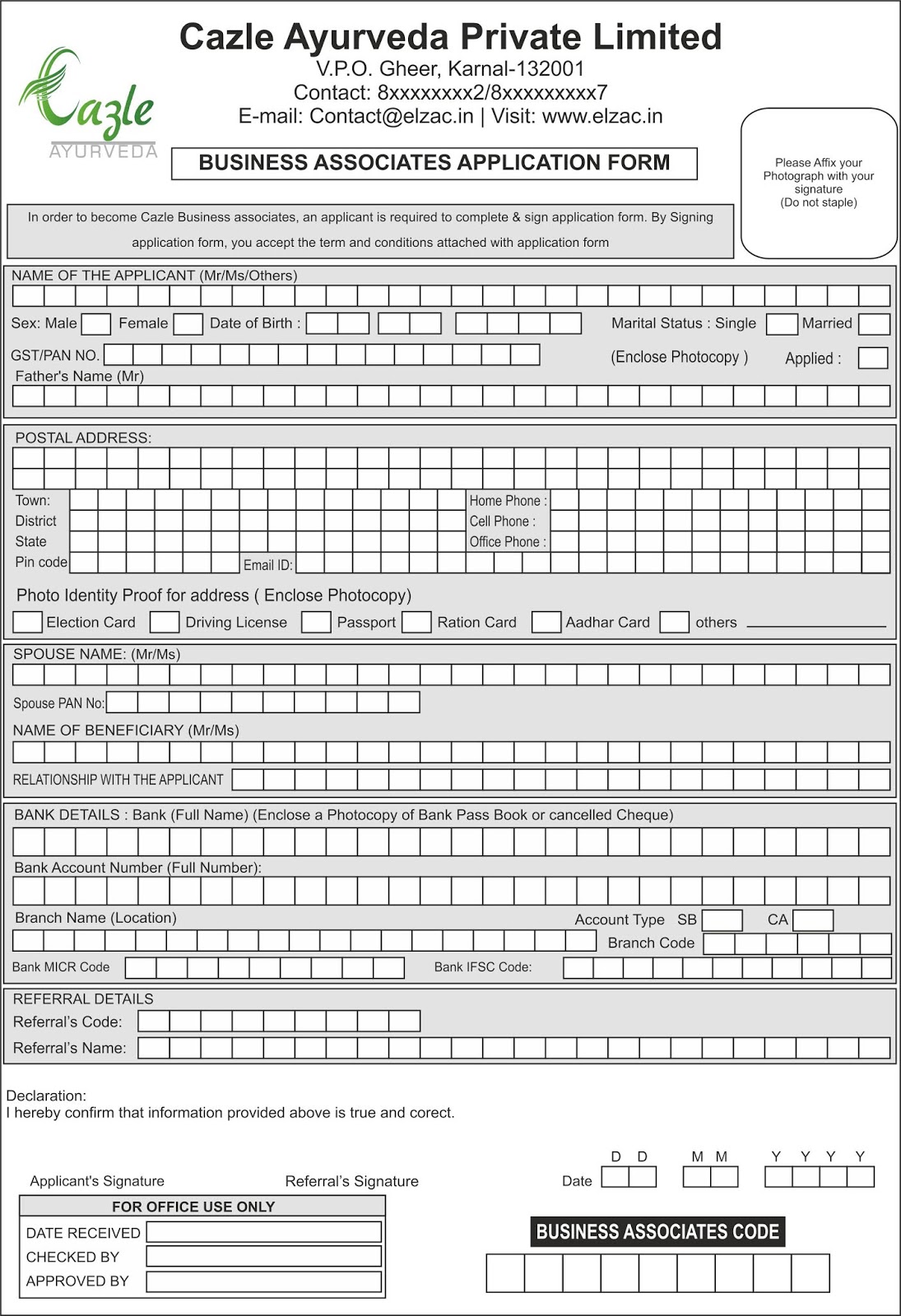 How to prepare application form for your multi-level marketing company?