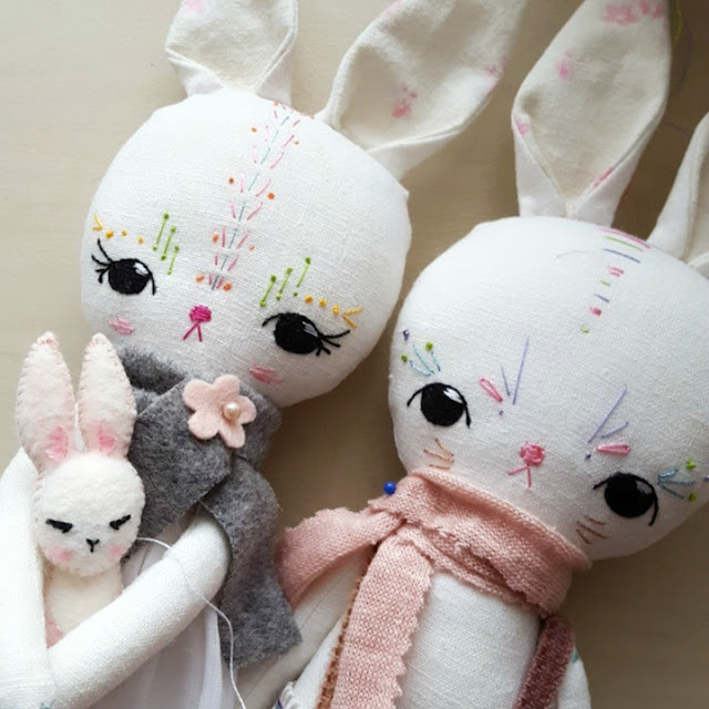 Gingermelon: Free Pattern - Bunny in a Blanket