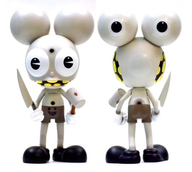 SPACE MONKEY (Blue Edition) by DALEK X UVD Toys (for Aug 28-Drop)