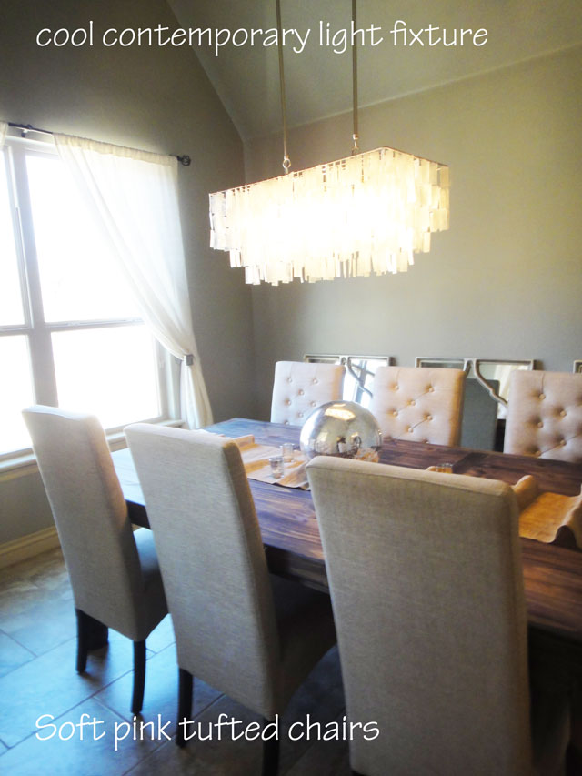 The Peak of Très Chic: Rustic Glam Dining Room