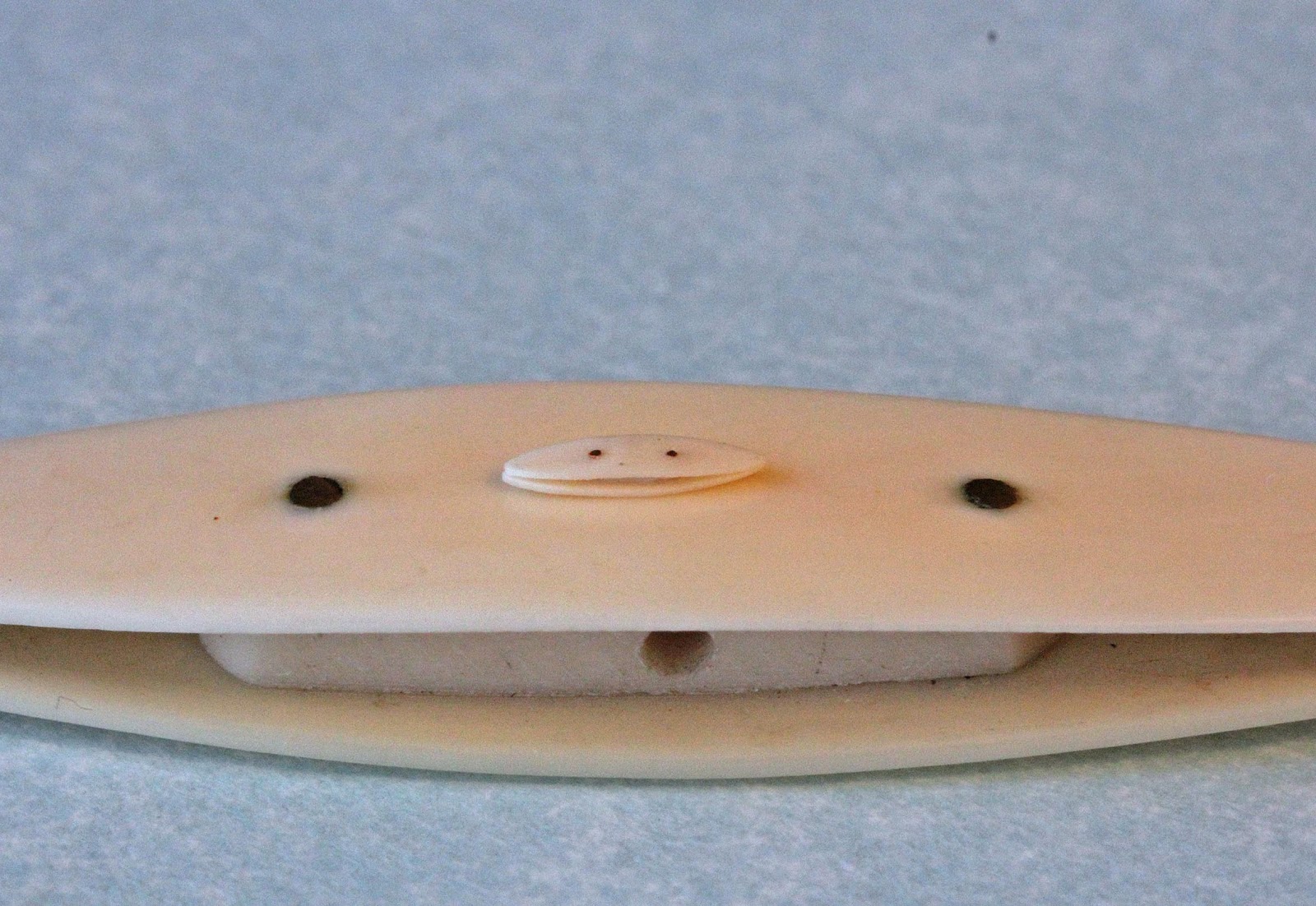 David Edwards Miniatures: 1/12th scale tatting shuttle in recycled ...