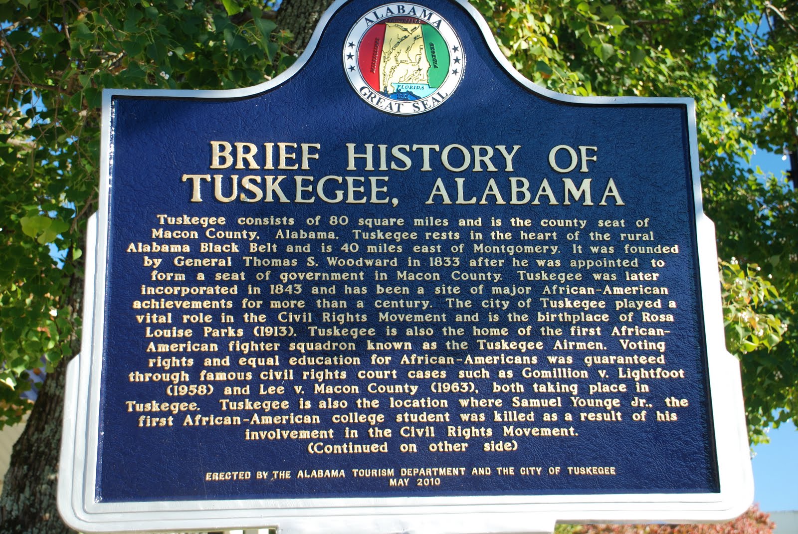 Trailing To Tuskegee Tuskegee Description Historical Importance trailing-to-tuskegee-tuskegee-description-historical-importance