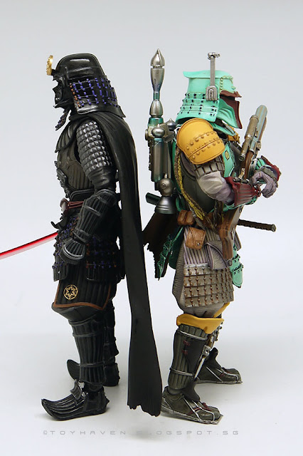 toyhaven: Comparison pictures of Samurai Taisho Darth Vader & Ronin ...