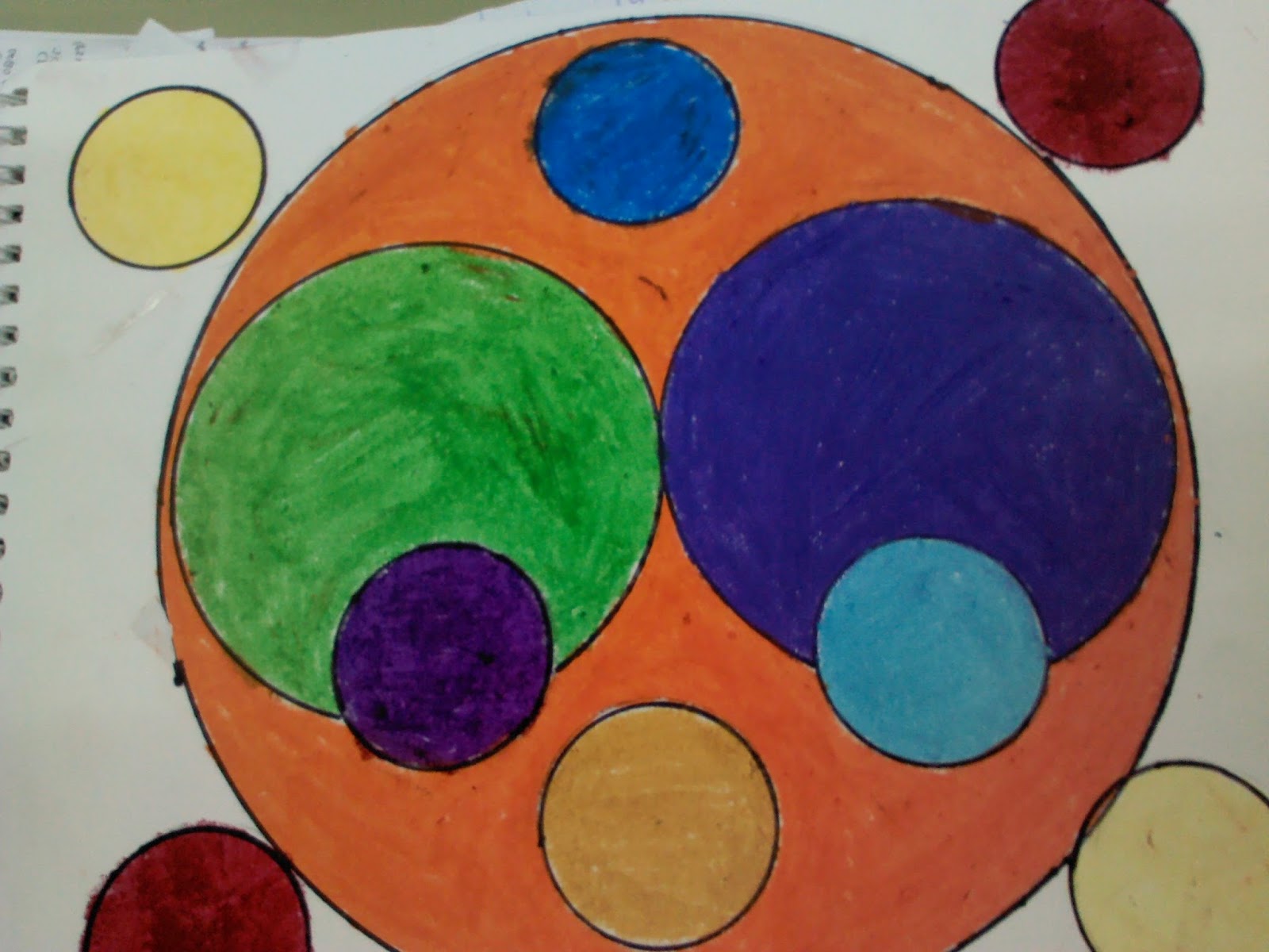 1º ESO EPVA: LÁMINA 21.- REALIZA UNA COMPOSICIÓN CON EL COMPÁS