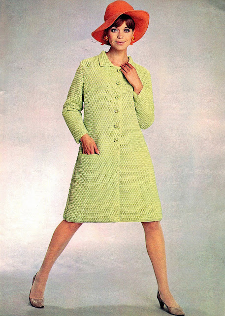 Colorful Women's Knitting Sweaters of the 1960s ~ Vintage Everyday