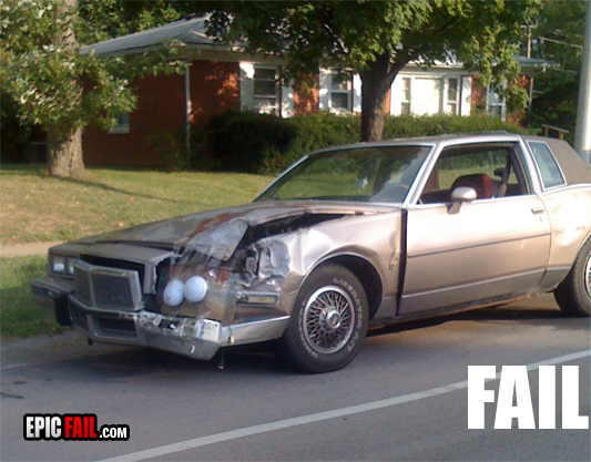 Funny Outrageous Pictures & Videos: Cars total fail