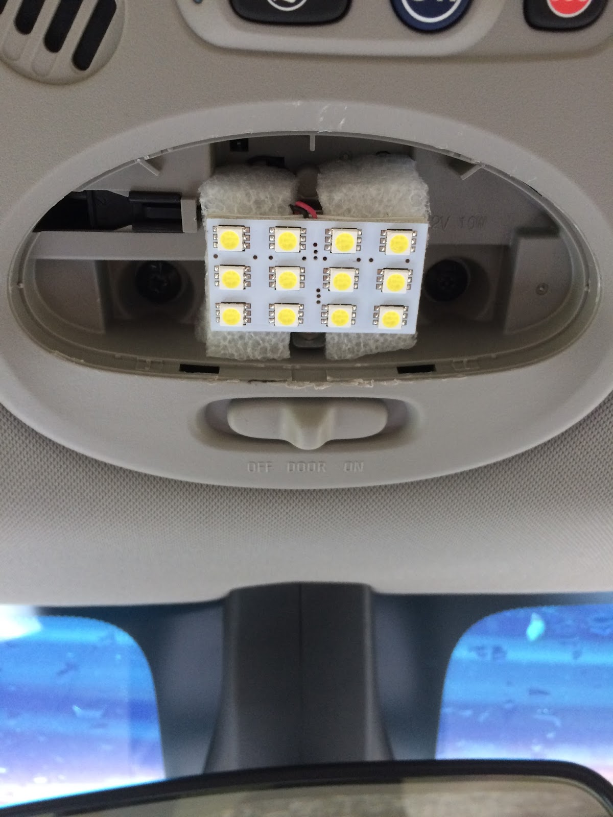 My 2014 Chevy Spark EV: LED Dome Light Mod...