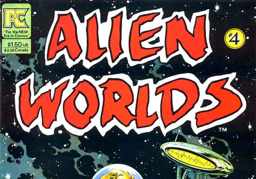 Alien Worlds #4 - non-attributed Al Williamson / Frank Frazetta reprint ...