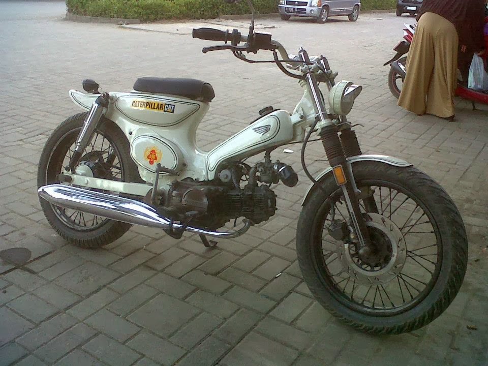 Modifikasi Simpel Klasik Honda Atrea Star 1985 | Modifikasi Honda ...
