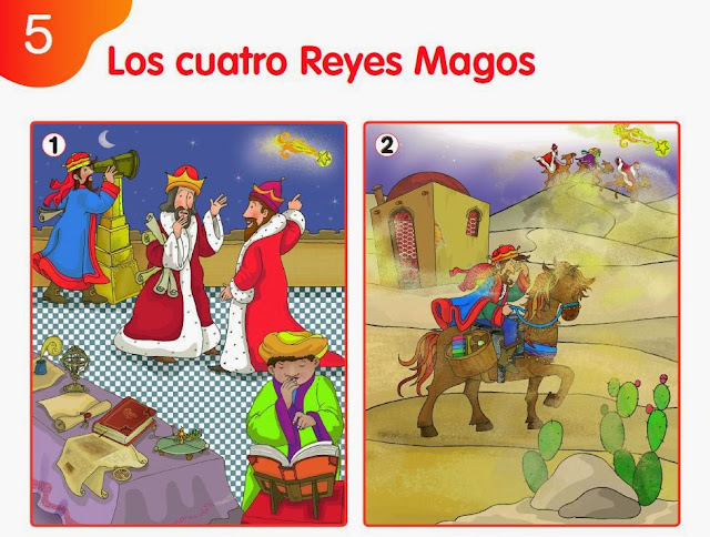 NUESTRO PRIMER CURSO DE PRIMARIA: UNIDAD 5 LOS CUATRO REYES MAGOS