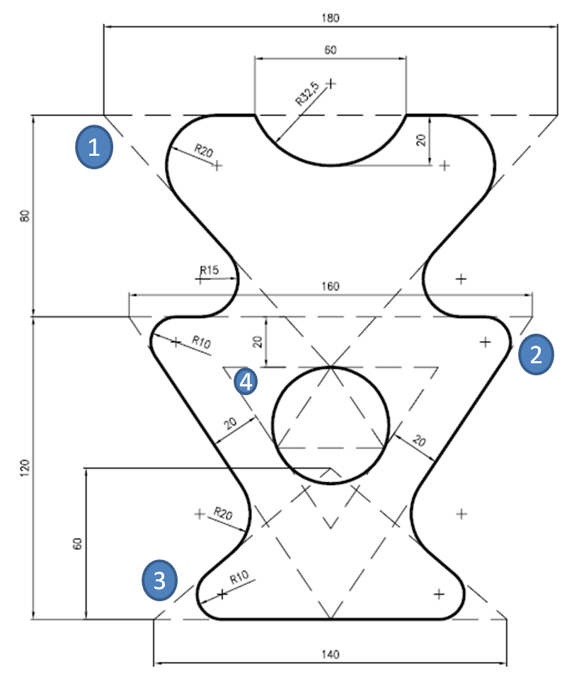 Practicas AutoCAD: Práctica #14