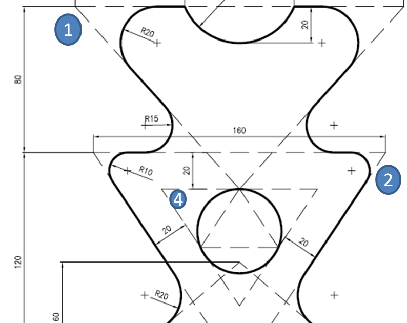 Practicas AutoCAD: Práctica #14