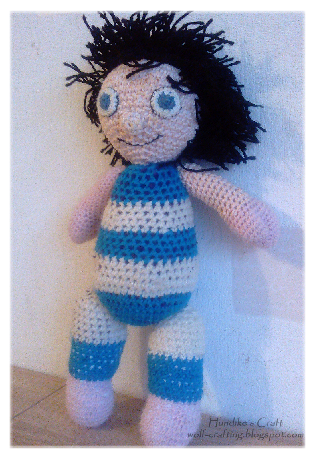 Hundikene's craft: Crocheted Raggie (heegeldatud Sipsik)
