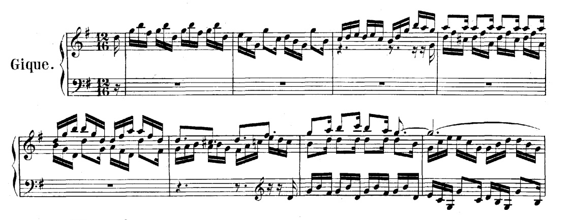 Musical Musings: Bach - French Suite No. 5 In G Major BWV 816