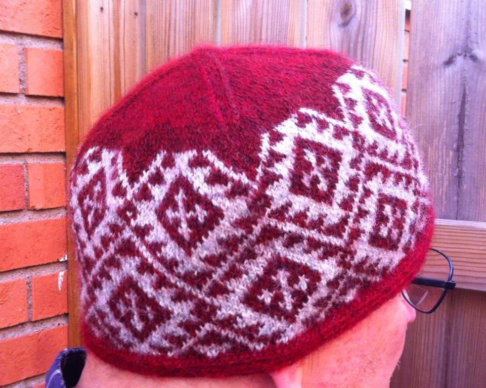 Lappone: Hat with Estonian pattern