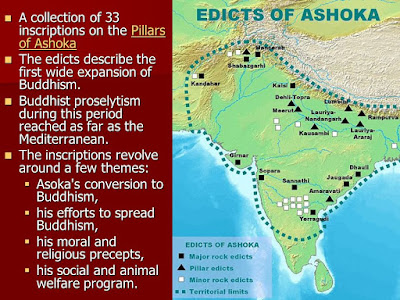 Rock Editcts of Emperor Ashoka sermon in stone
