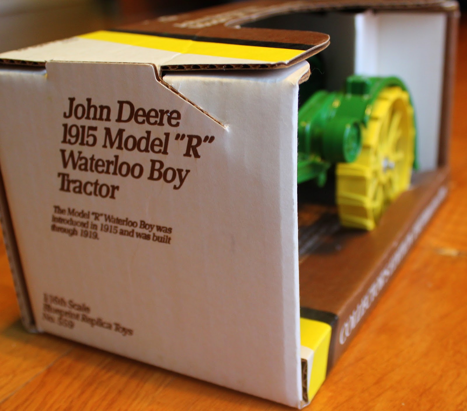 Spoelman Family Toy Tractor Collection: 1915 Waterloo Boy Model "R" Tractor