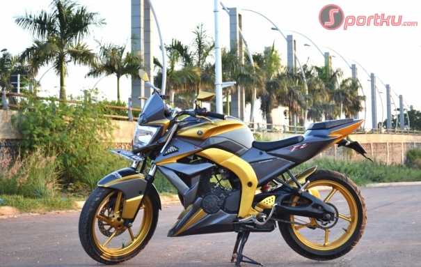 Modifikasi Yamaha Byson Standar | Motor Drag