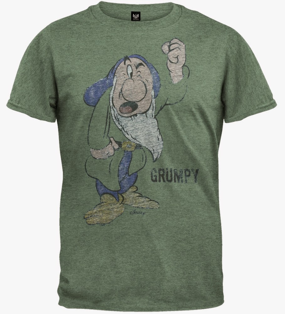 Filmic Light - Snow White Archive: Grumpy Tees and Tops