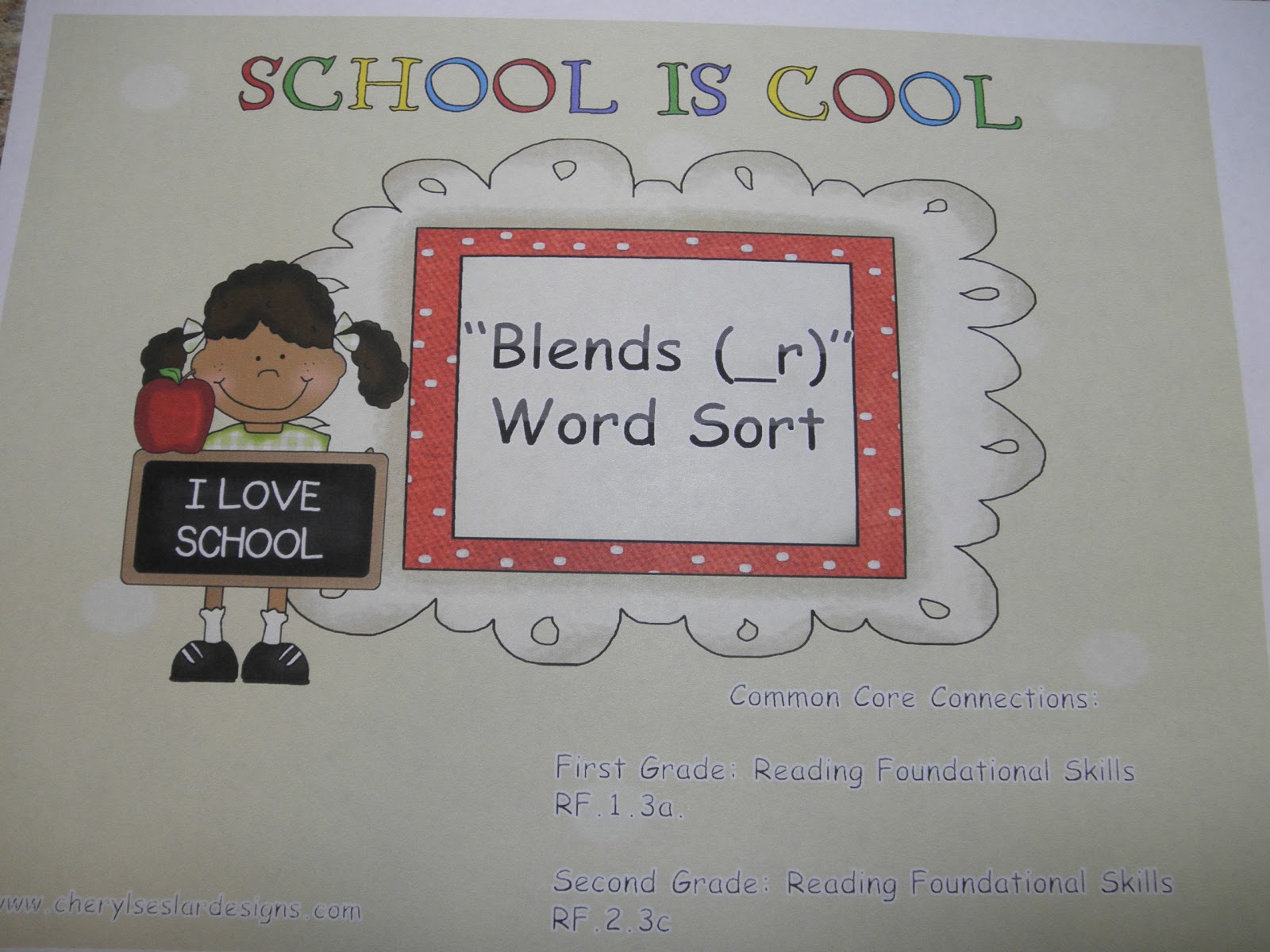 Vicky's Common Core Connections: FREE Word Sorts