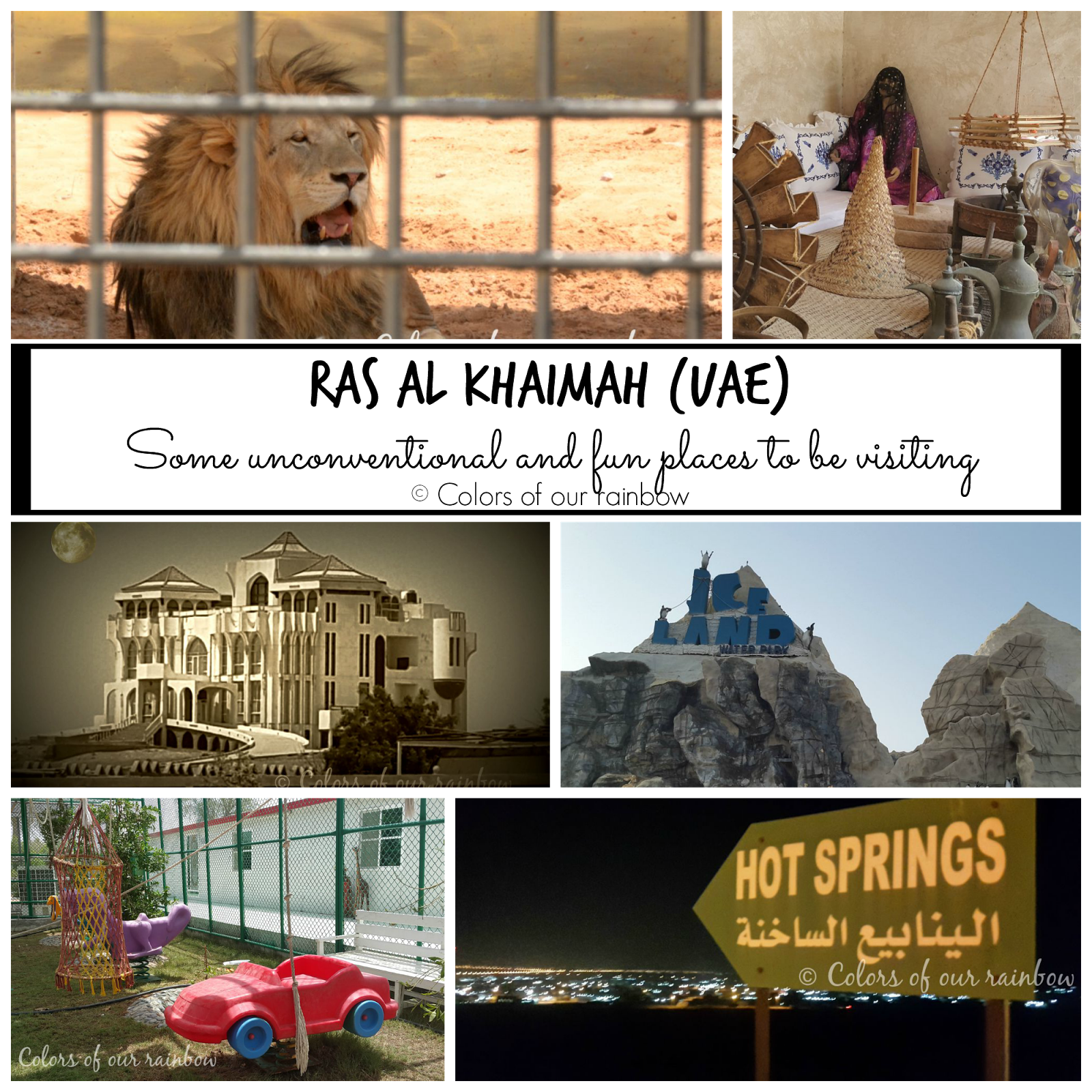 Colors of our Rainbow: Ras al Khaimah - Places to visit- RAK ZOO ...