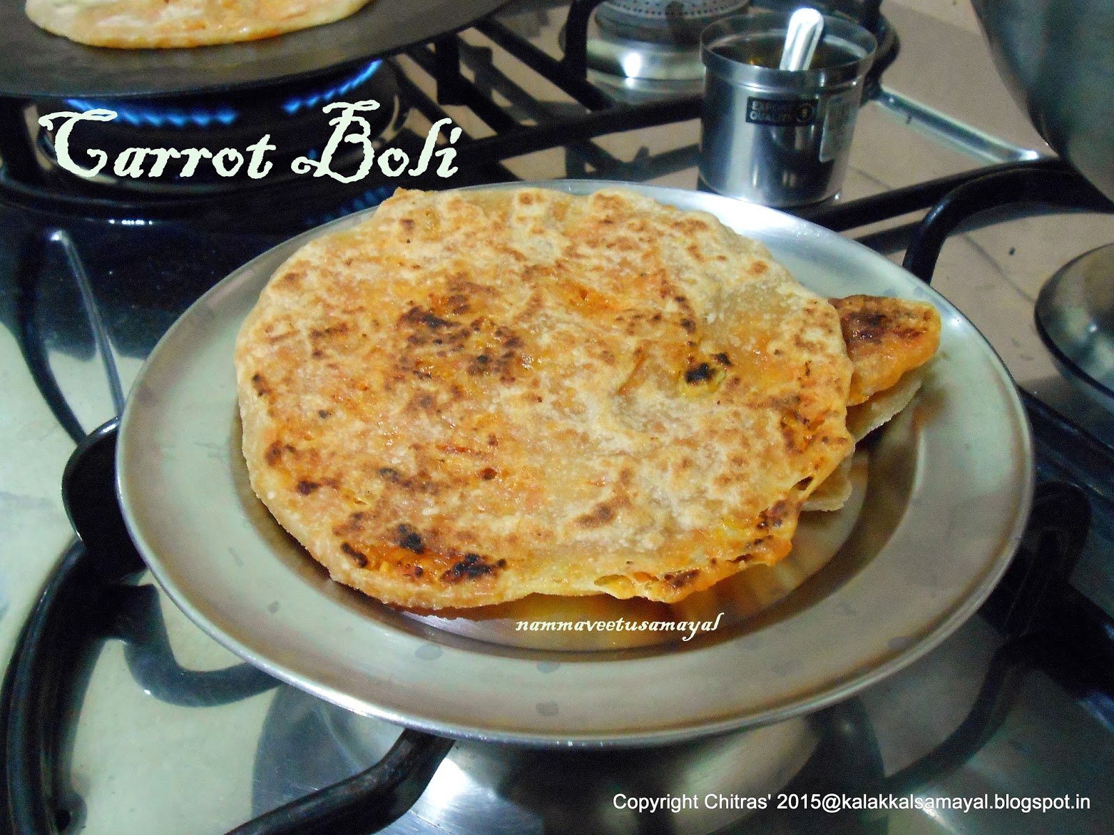 kalakkalsamayal: Carrot-Boli