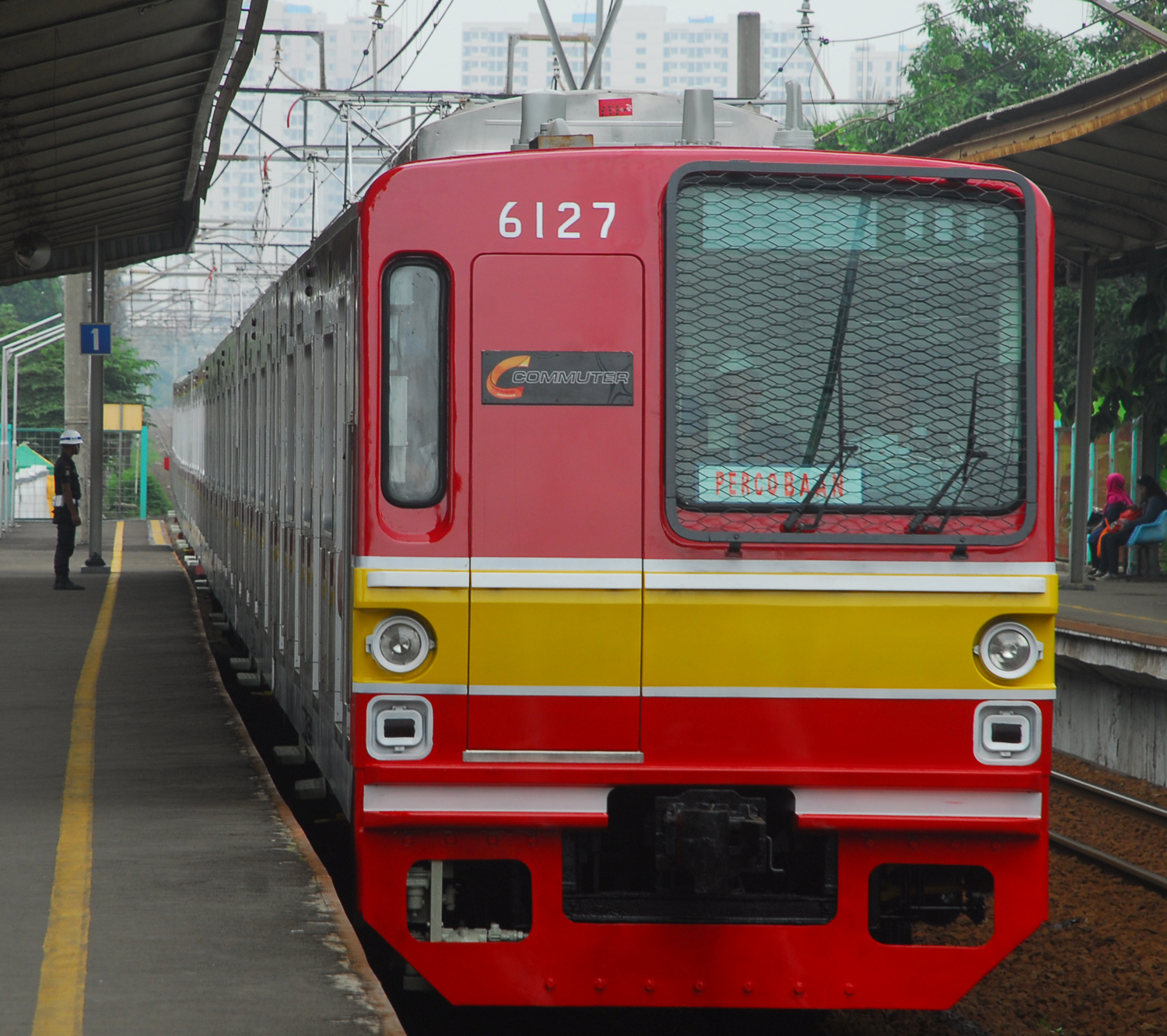 Ujicoba Rangkaian 6127F (K1 1 13 51 TS) Setelah Perawatan Akhir Lengkap ...