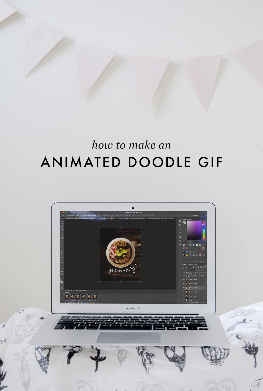 Beanau: How to Make an Animated Doodle Gif