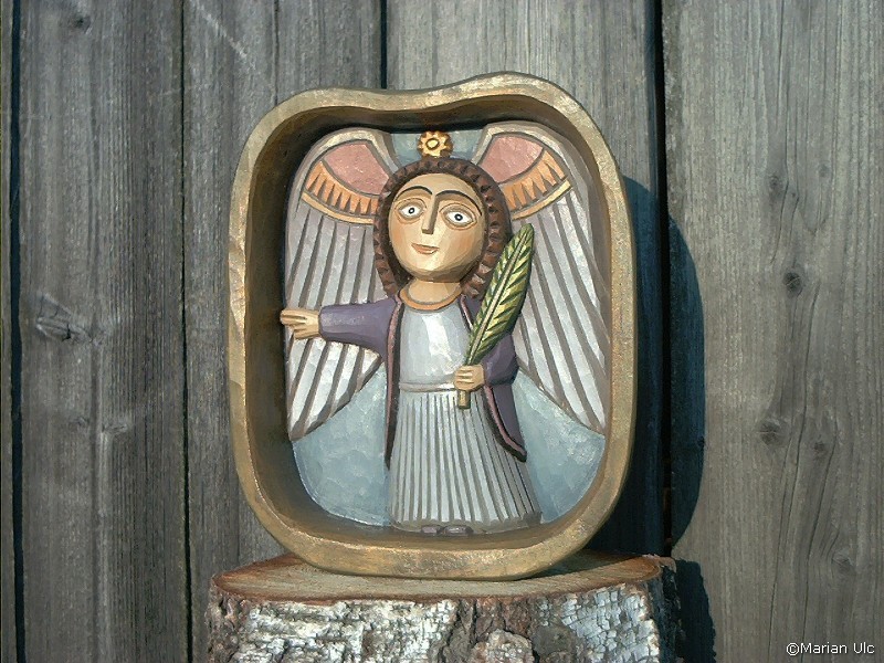 POLSKA WIRTUALNA: Marian Ulc. Rzeźba ludowa.