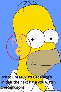 Srinu: The initials of Homer Simpson's creator are hidden in his ear ...
